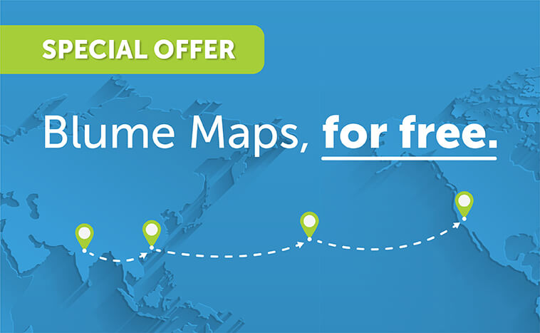 Blume Global expands access to Blume Maps to all customers free of charge | Blume Global